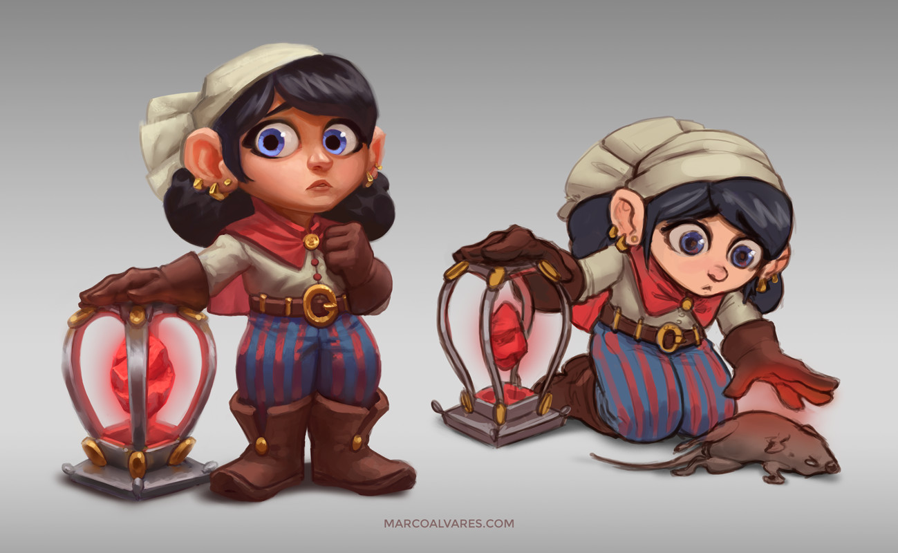 Mary, The Healer Gnome - ZBrushCentral