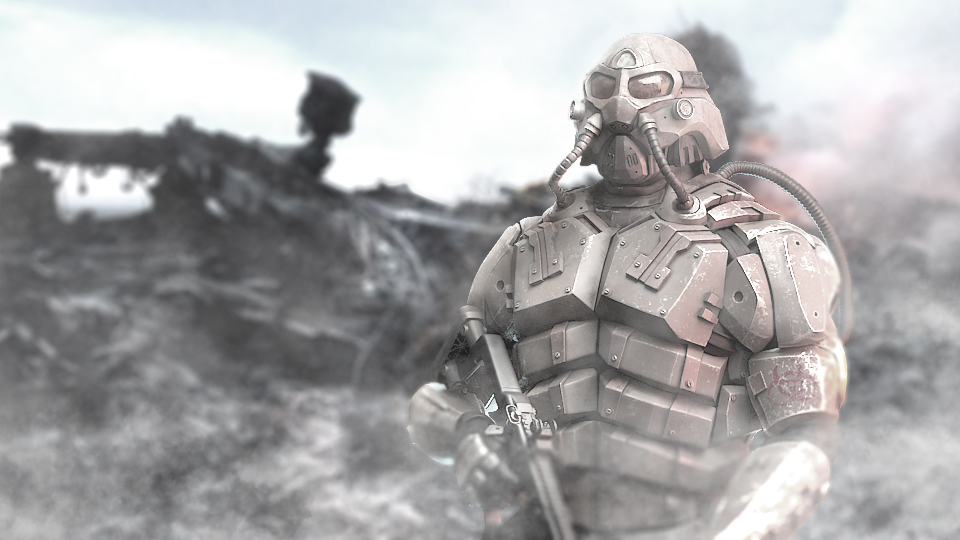 bio hazard soldier - ZBrushCentral