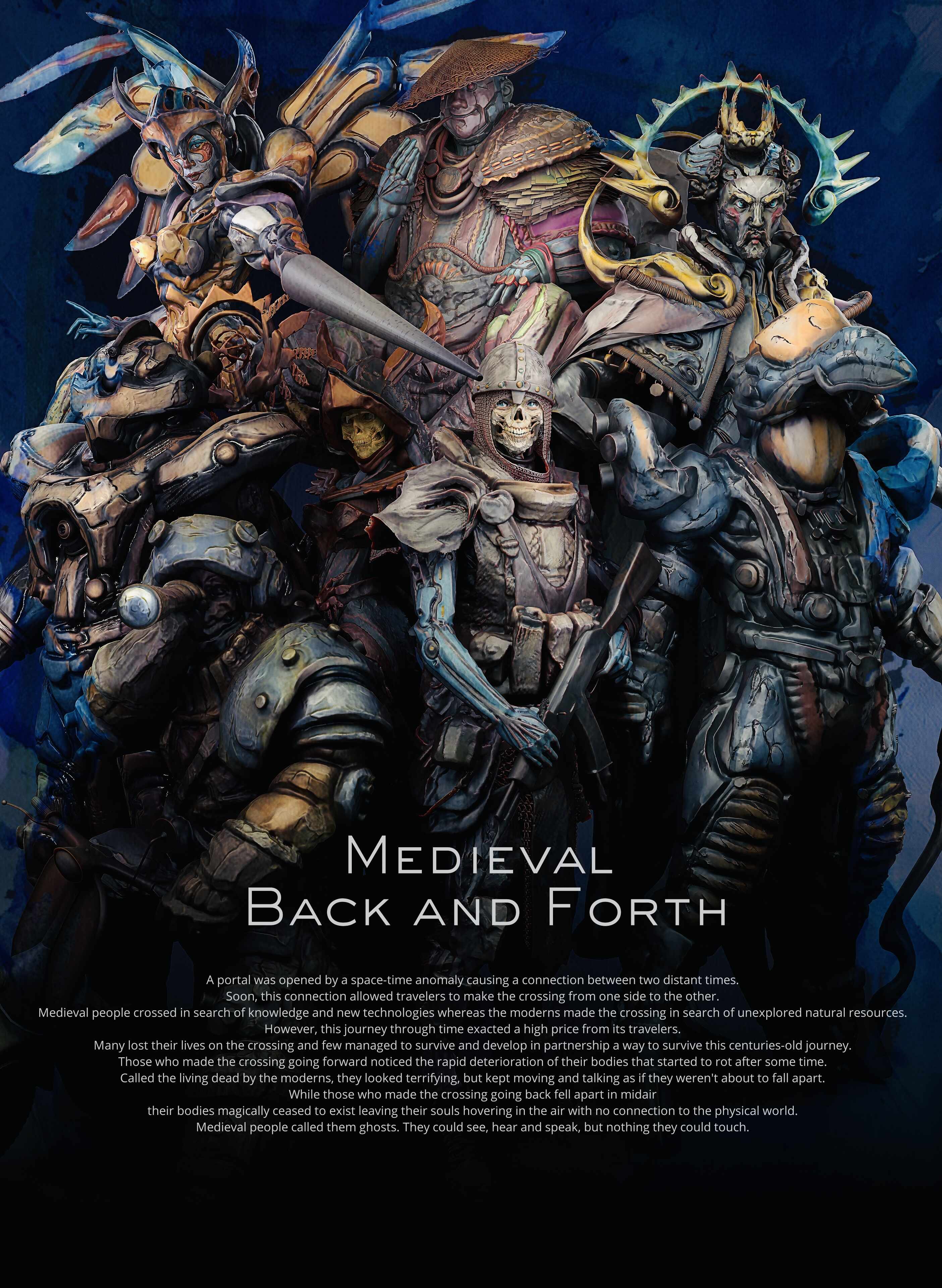 Medieval Back and Forth 3D concept - ZBrushCentral