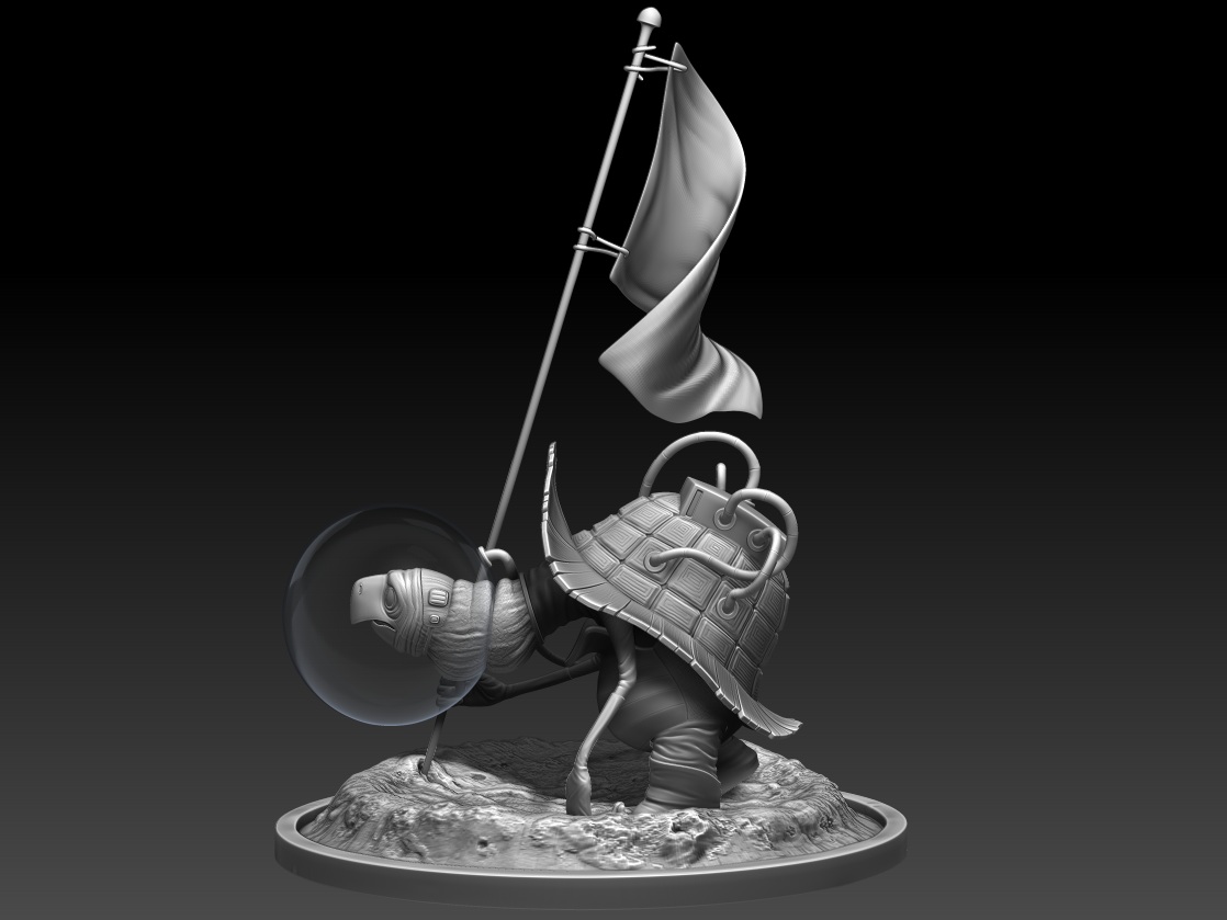Astro Turtle - ZBrushCentral