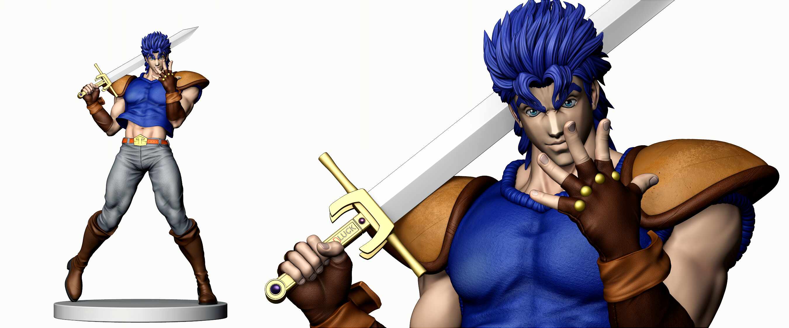 Jonathan Joestar - JoJo`s Bizarre Adventure Fanart - ZBrushCentral