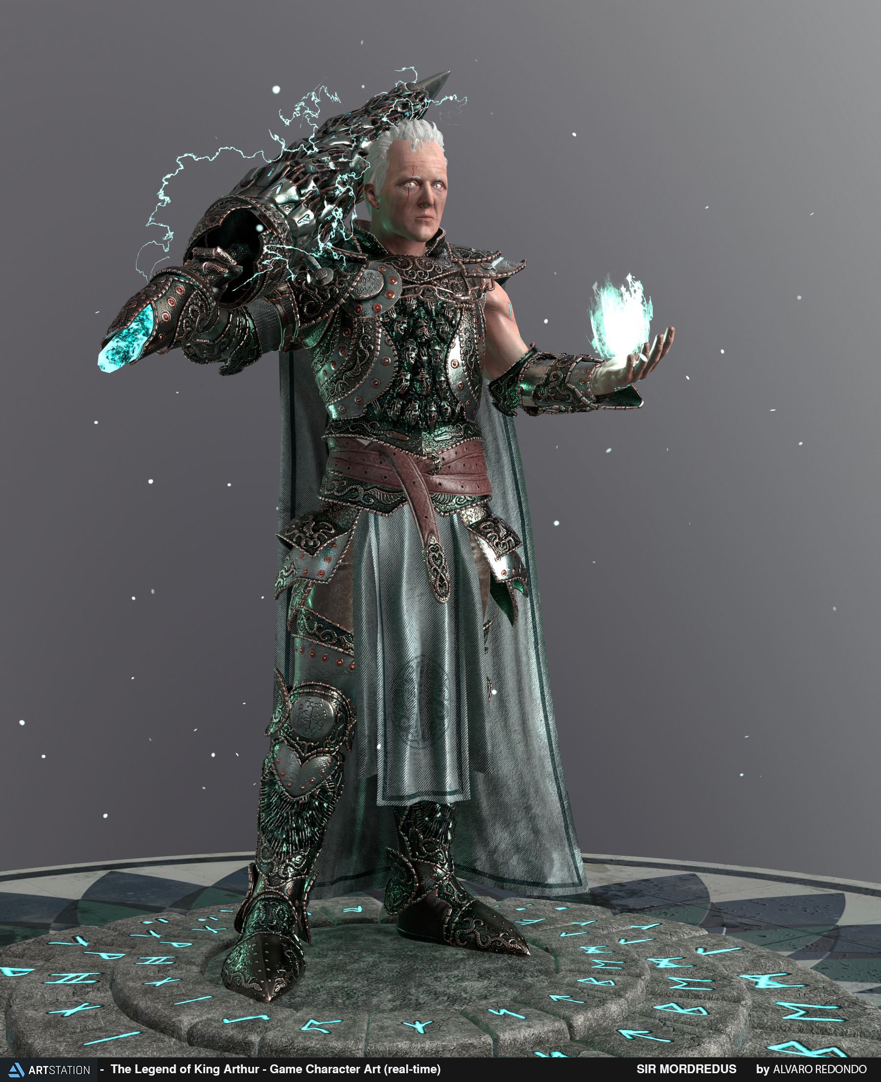 Sir Mordred - The Legend of King ArthurGame Character Art (real-time ...