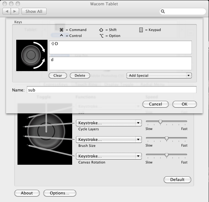Wacom Intous 4 Touch Ring Zbrush 4 - ZBrushCentral