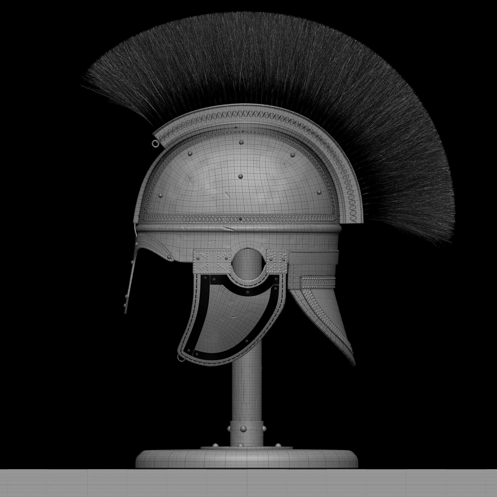Late Roman Helmet - ZBrushCentral