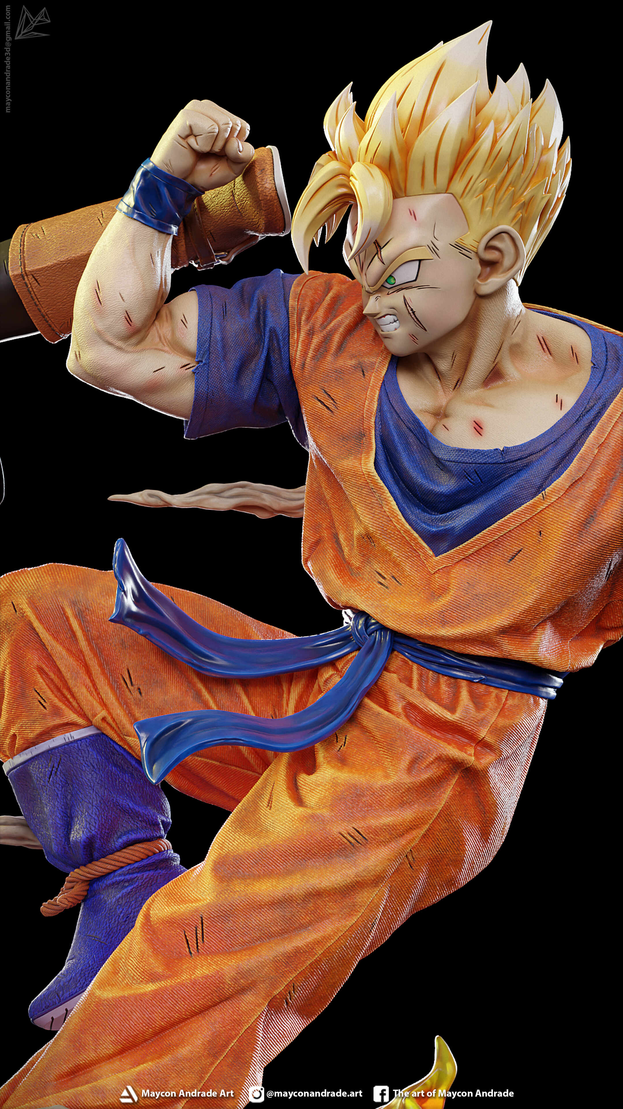 Gohan Death - ZBrushCentral