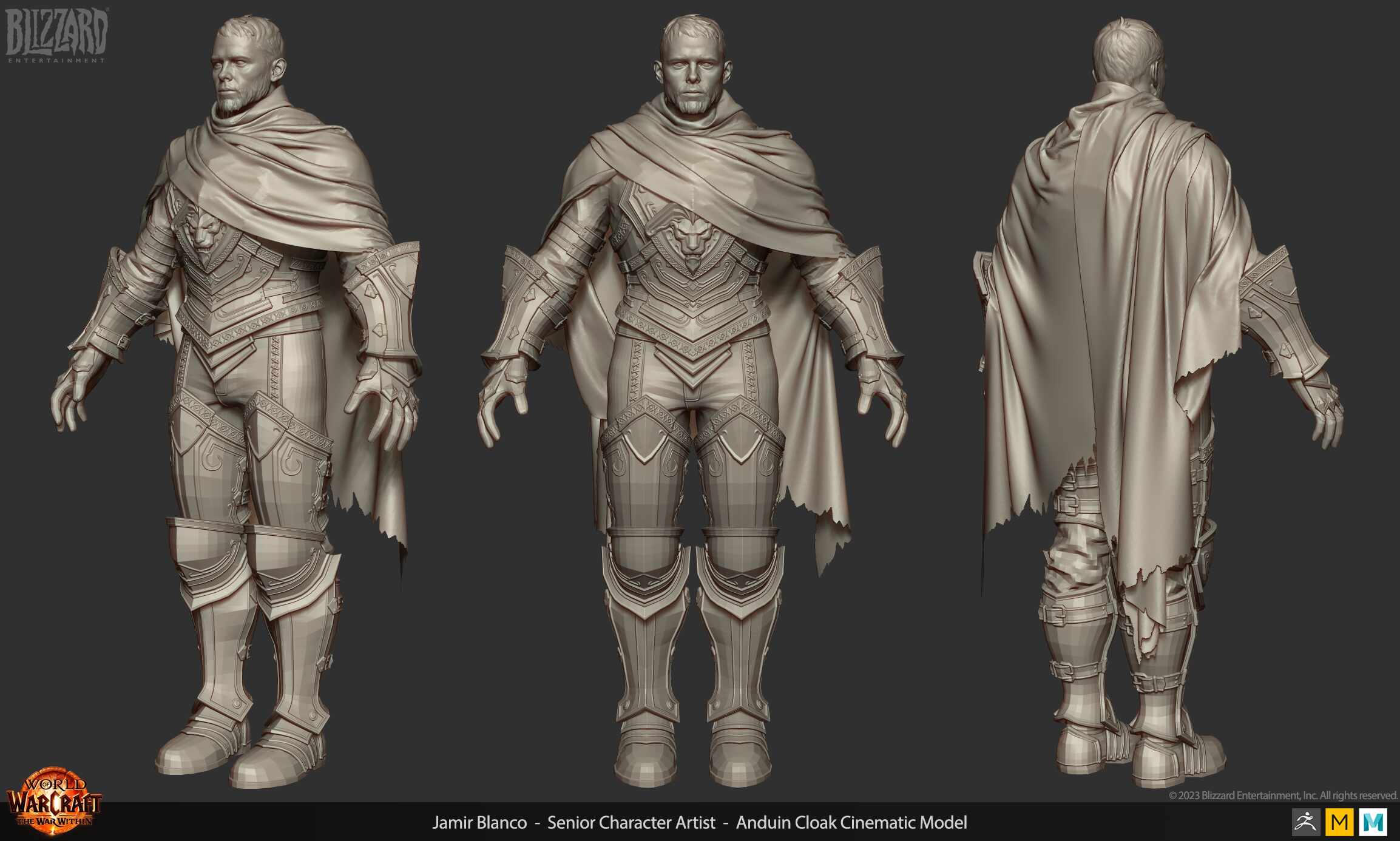 Anduin Wrynn : The War Within Cinematic - ZBrushCentral