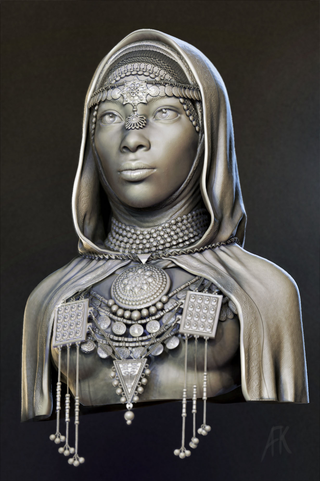 Eastern Queen - ZBrushCentral