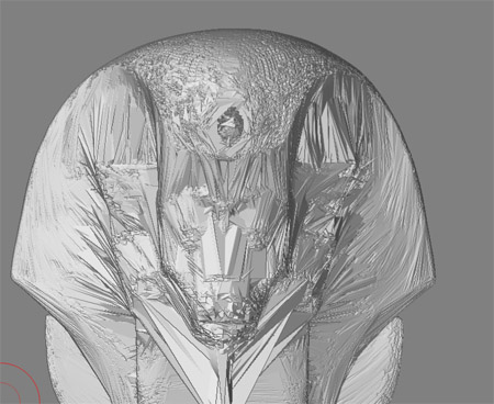 Weird hole in model - ZBrushCentral