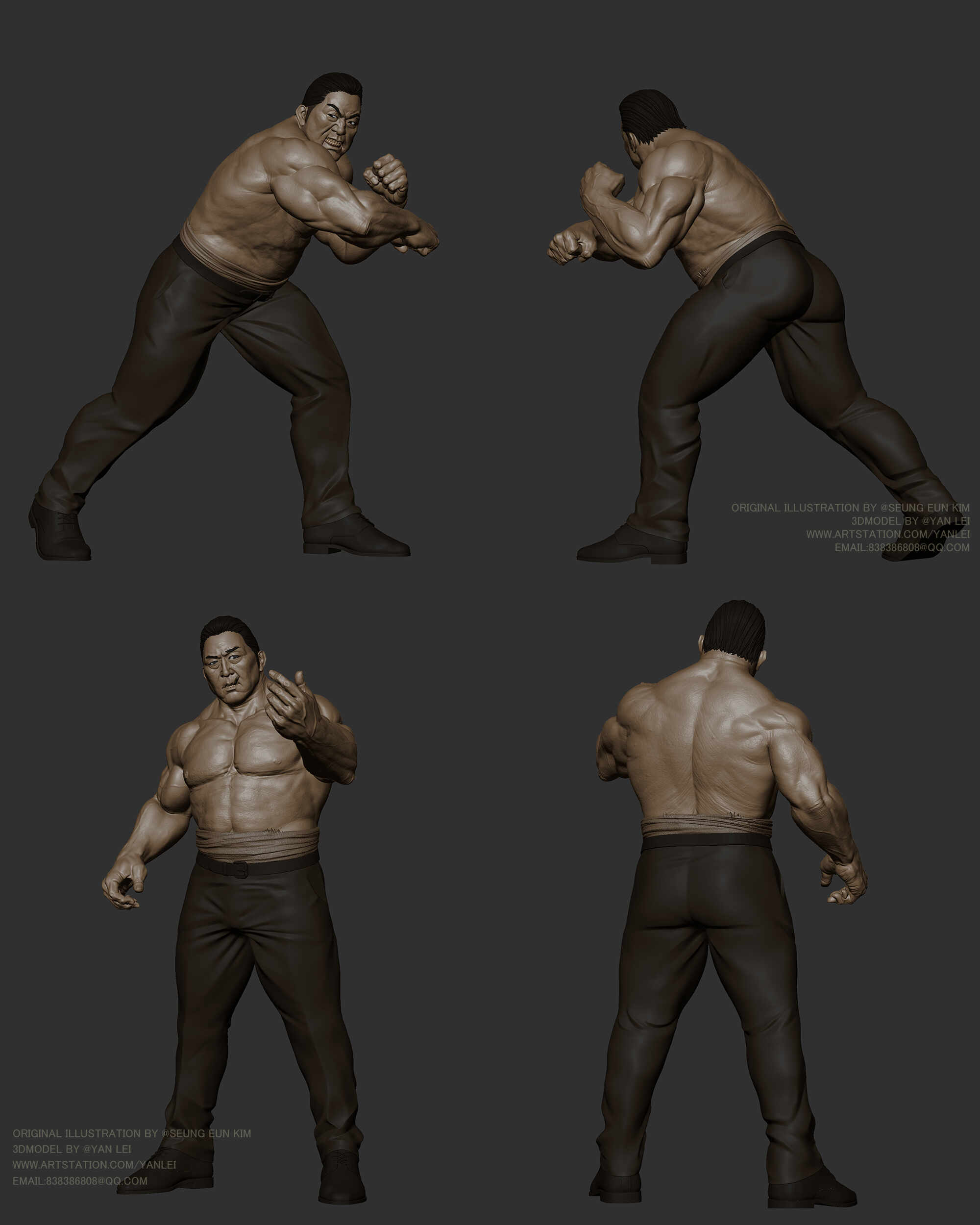 Gangsters/STUDY/Cel-shading - ZBrushCentral