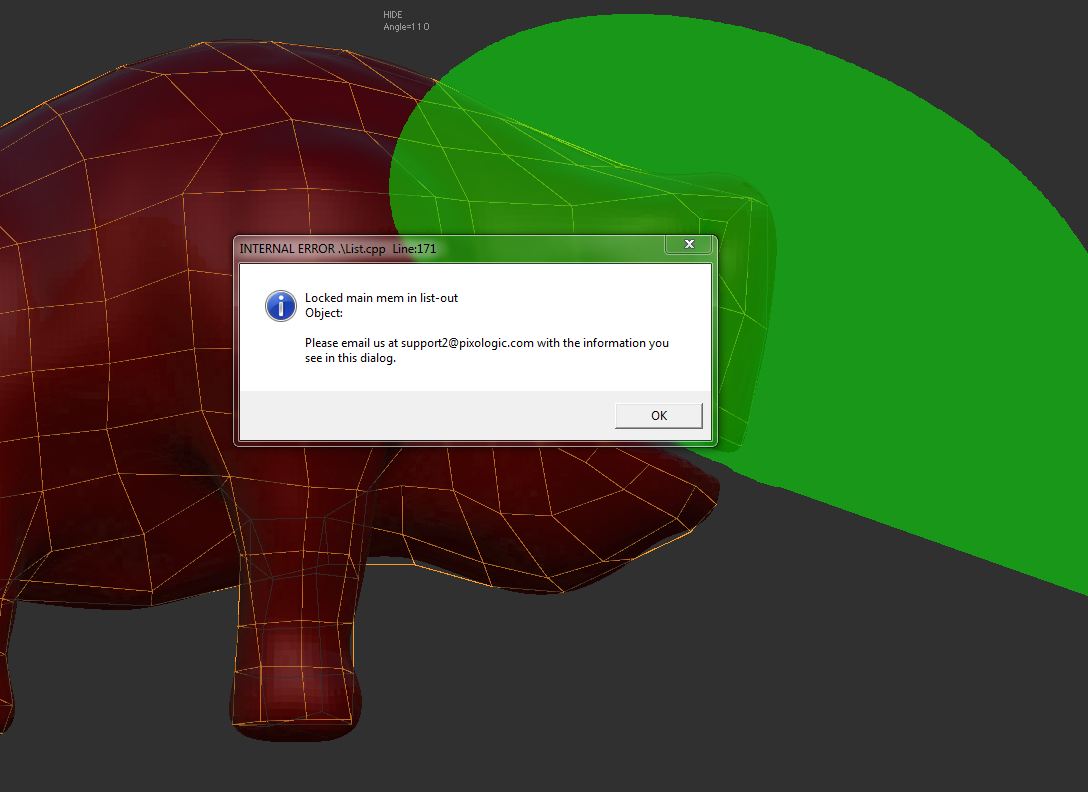 Hiding polygons while doing retopo - ZBrushCentral
