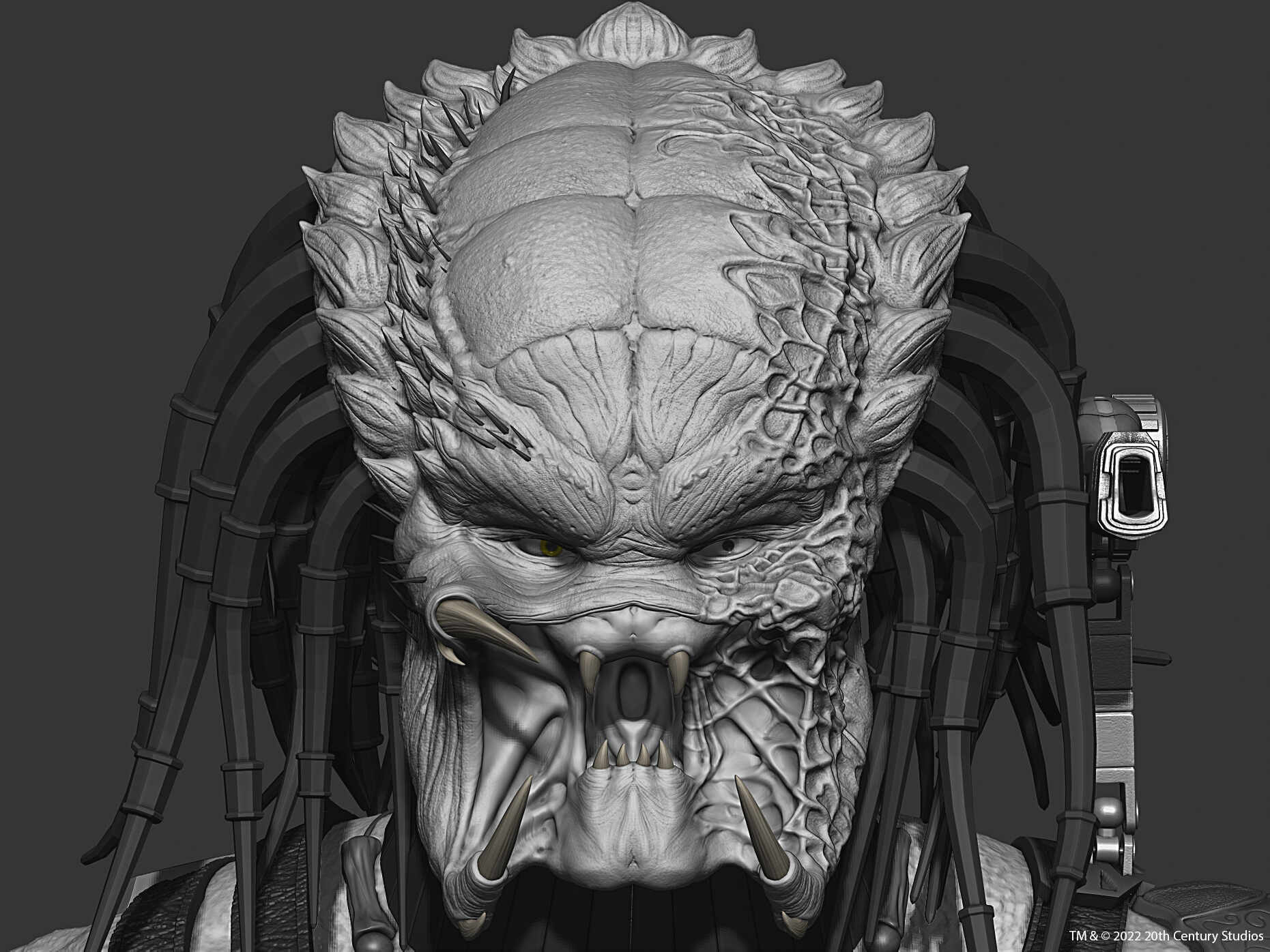 Wolf Predator Face Wolf Predator Recognized Mask Cool Sticker