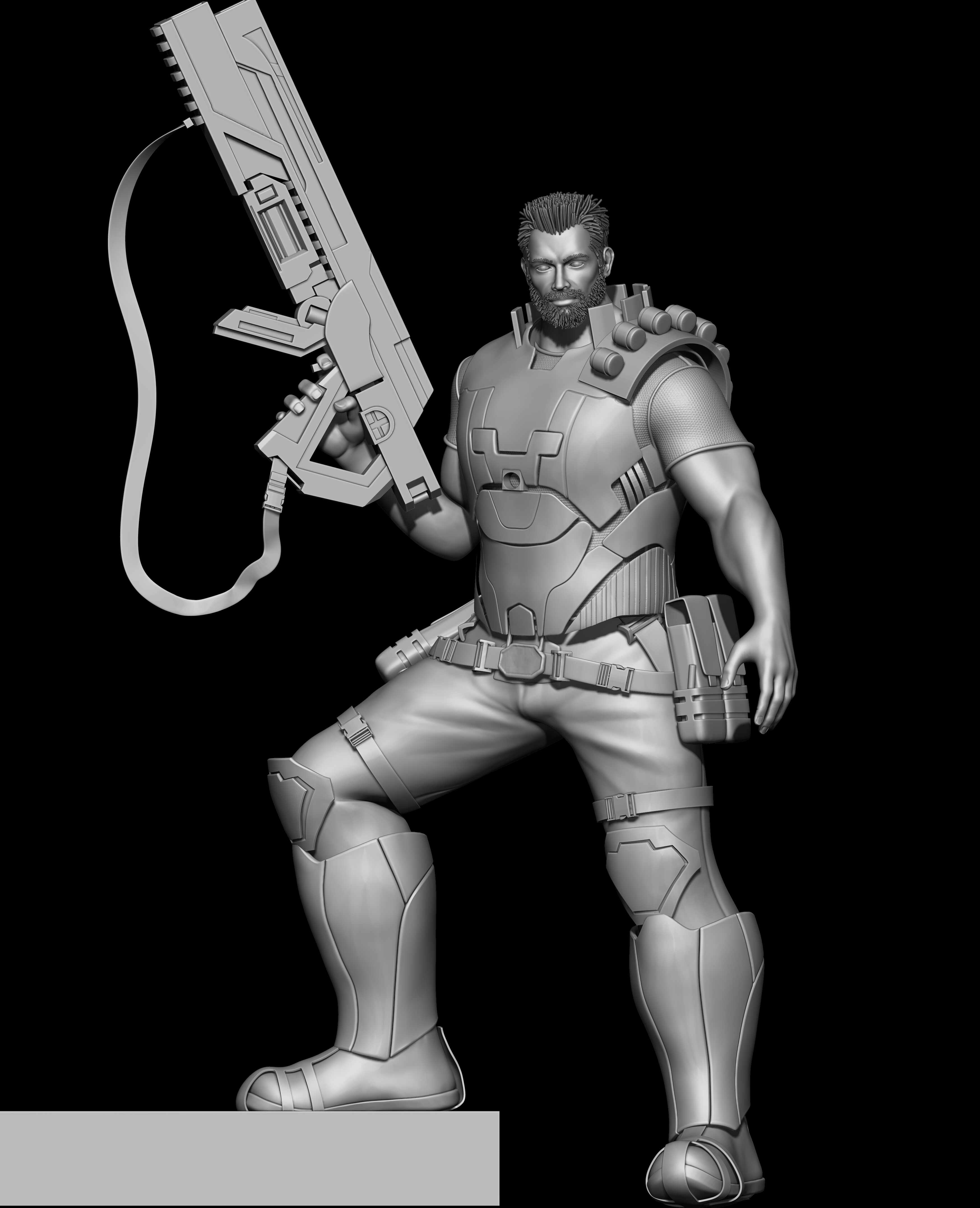 CABLE Fanart - ZBrushCentral