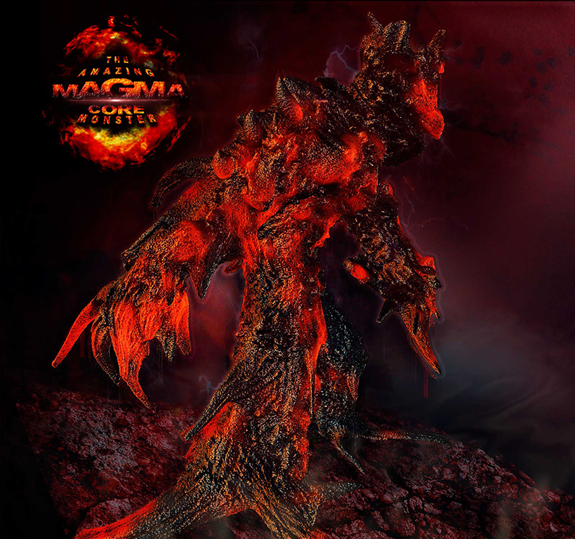 The amazing magma core monster - ZBrushCentral
