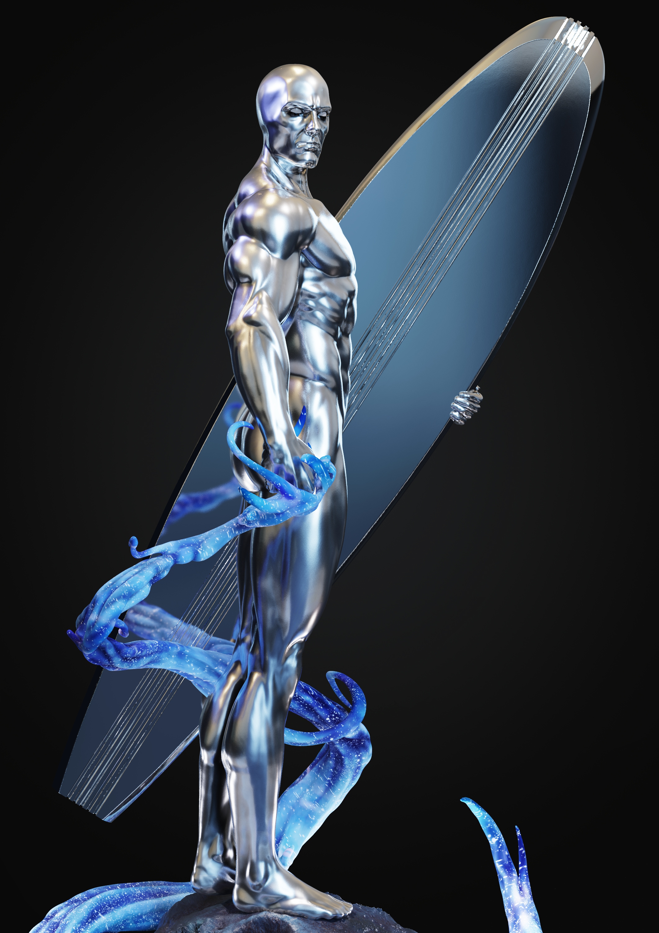 Silver Surfer - ZBrushCentral