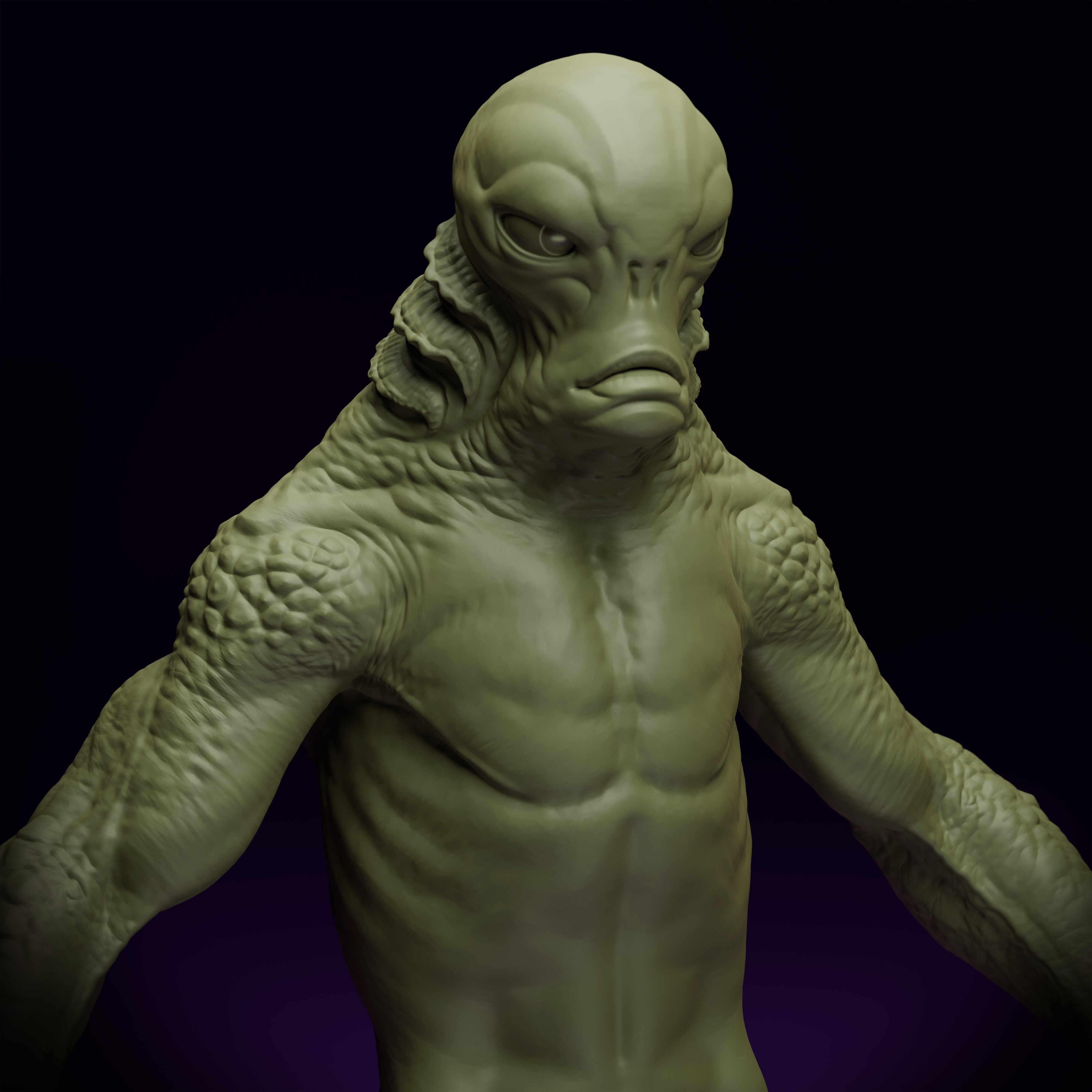 Abraham Sapien - ZBrushCentral