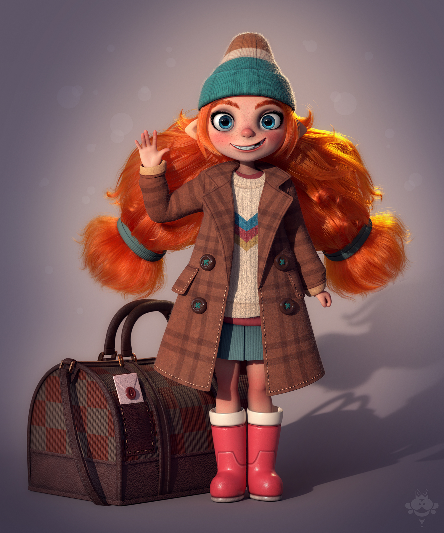 A Suspicious Transfer Student - ZBrushCentral A Suspicious Transfer Student - ZBrushCentral