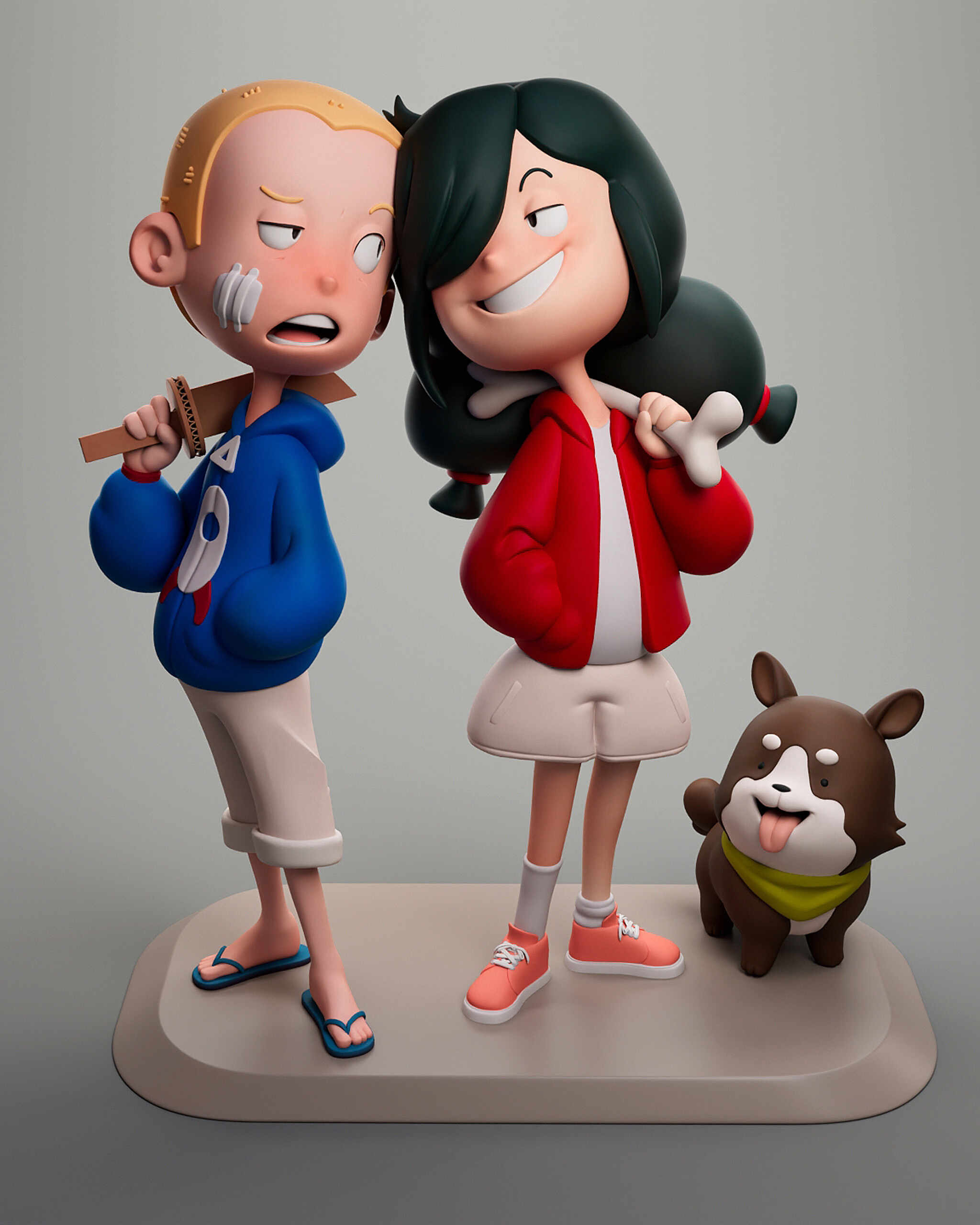 Infrared Characters - ZBrushCentral