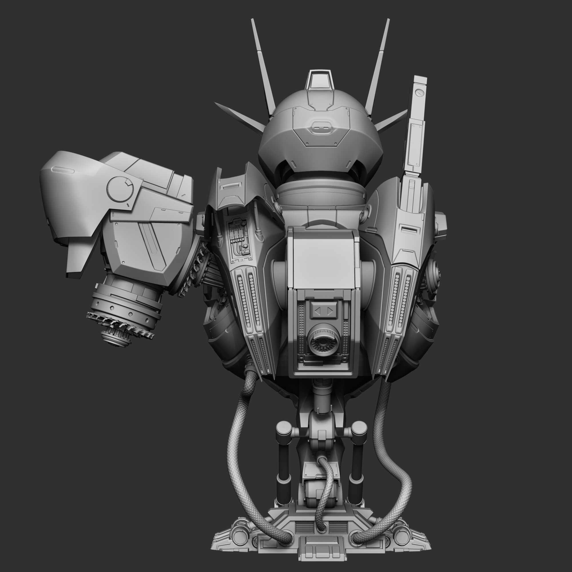 Gundam Aerial - ZBrushCentral