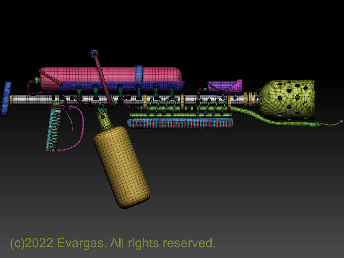 Flamethrower modeling - ZBrushCentral