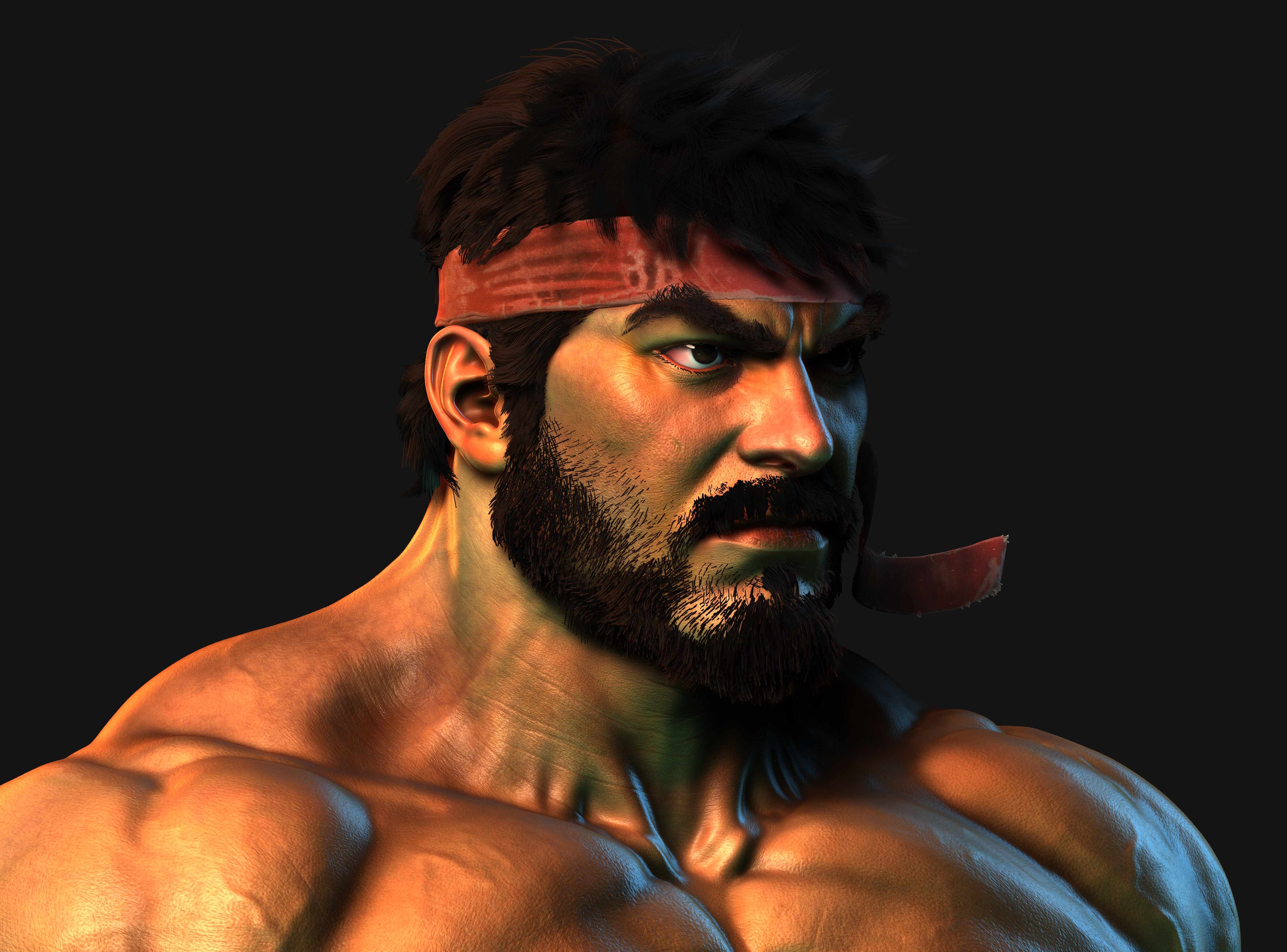 Ryu Street Fighter 6 Fanart - ZBrushCentral