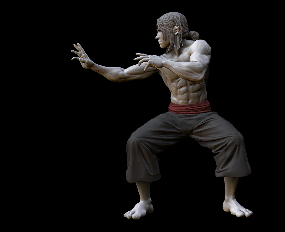 Ninja - Anatomy study - ZBrushCentral