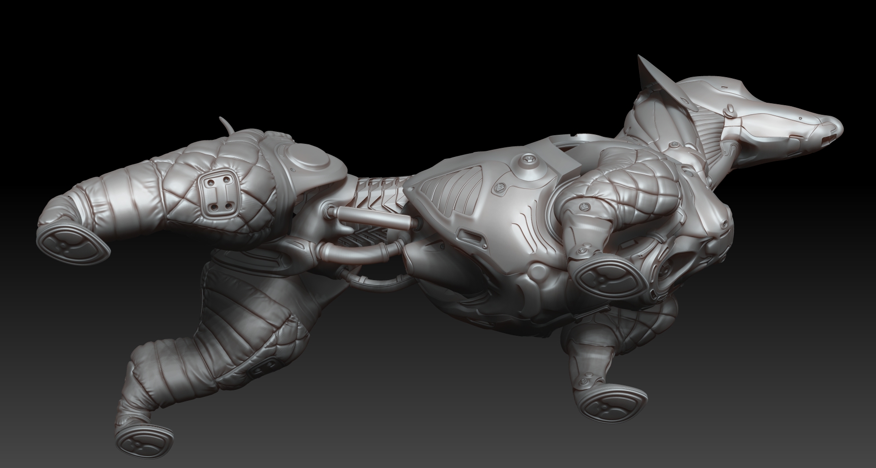 Robotic dog - ZBrushCentral