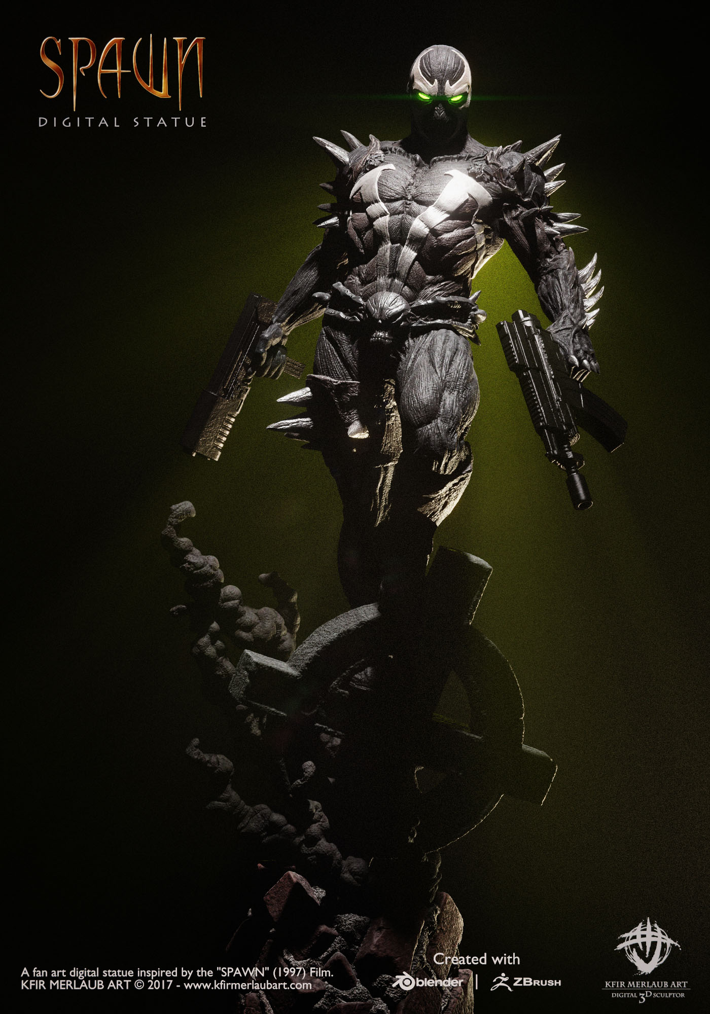 Spawn Statue | Kfir Merlaub Art - ZBrushCentral