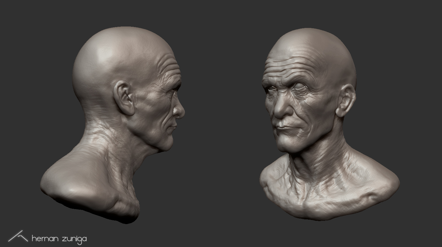 Old guy - ZBrushCentral