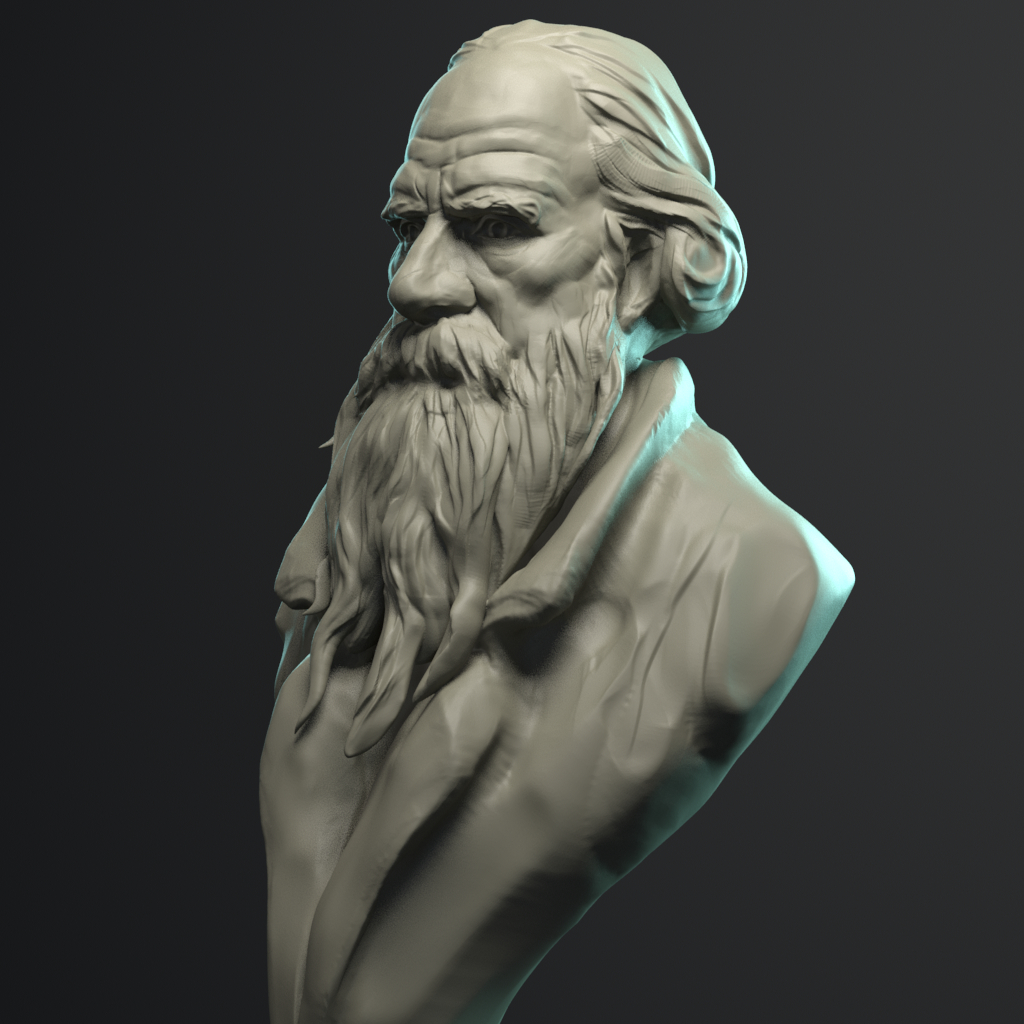 Leo Bust - ZBrushCentral
