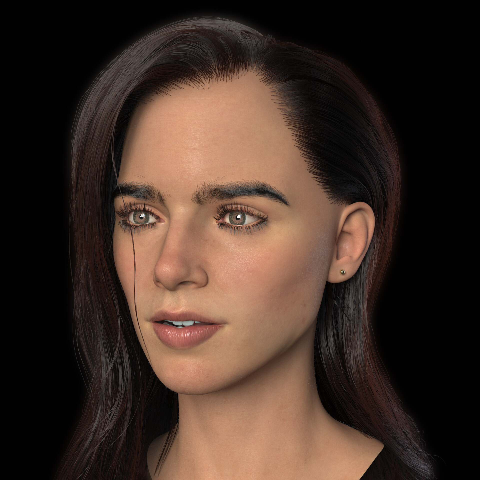Lily Collins - ZBrushCentral