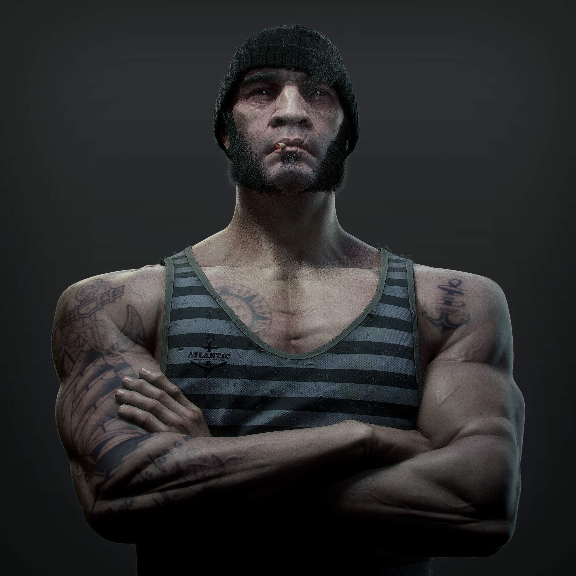 Buff sailor dude - ZBrushCentral