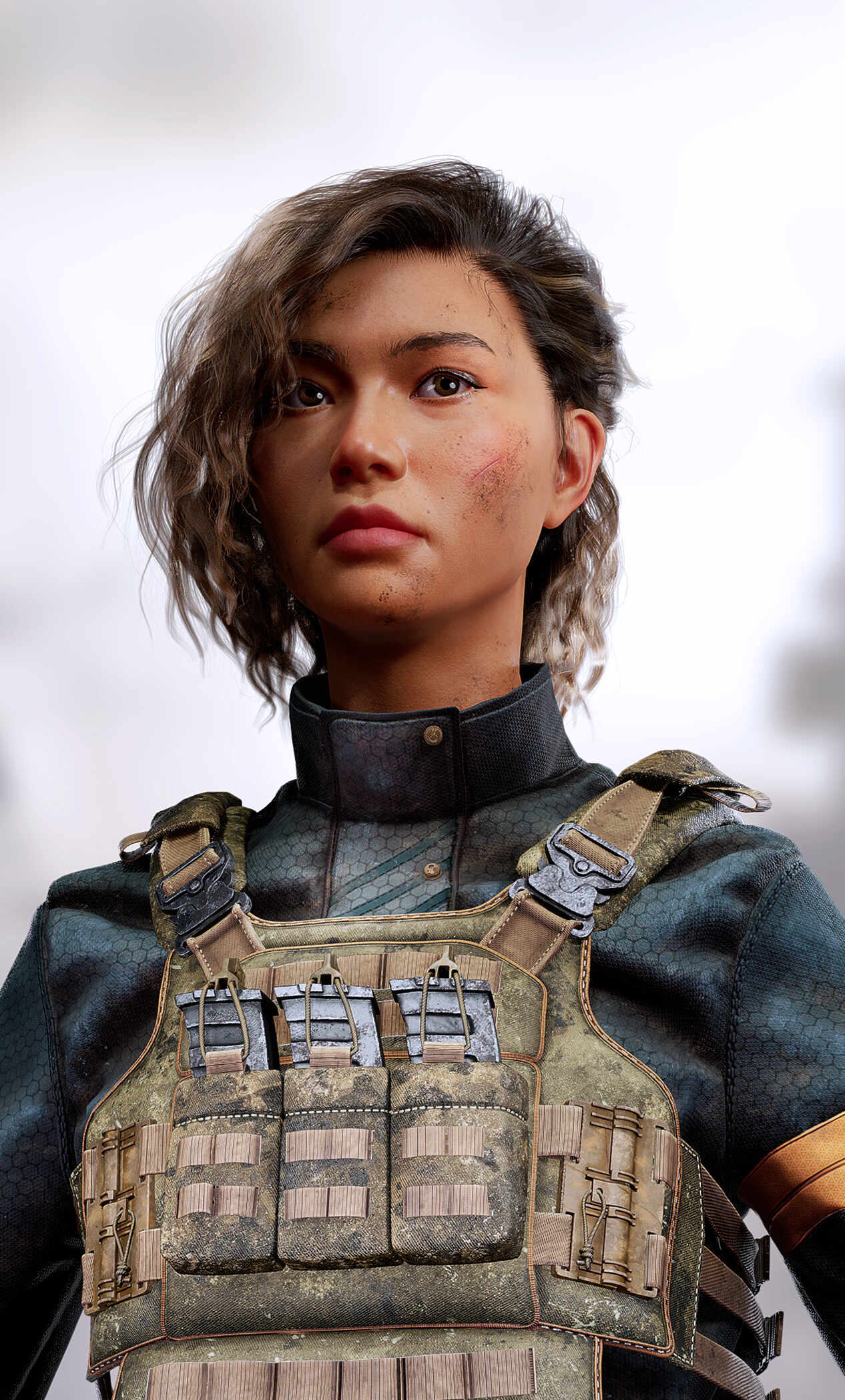 Nira: Portrait of a Survivor - ZBrushCentral