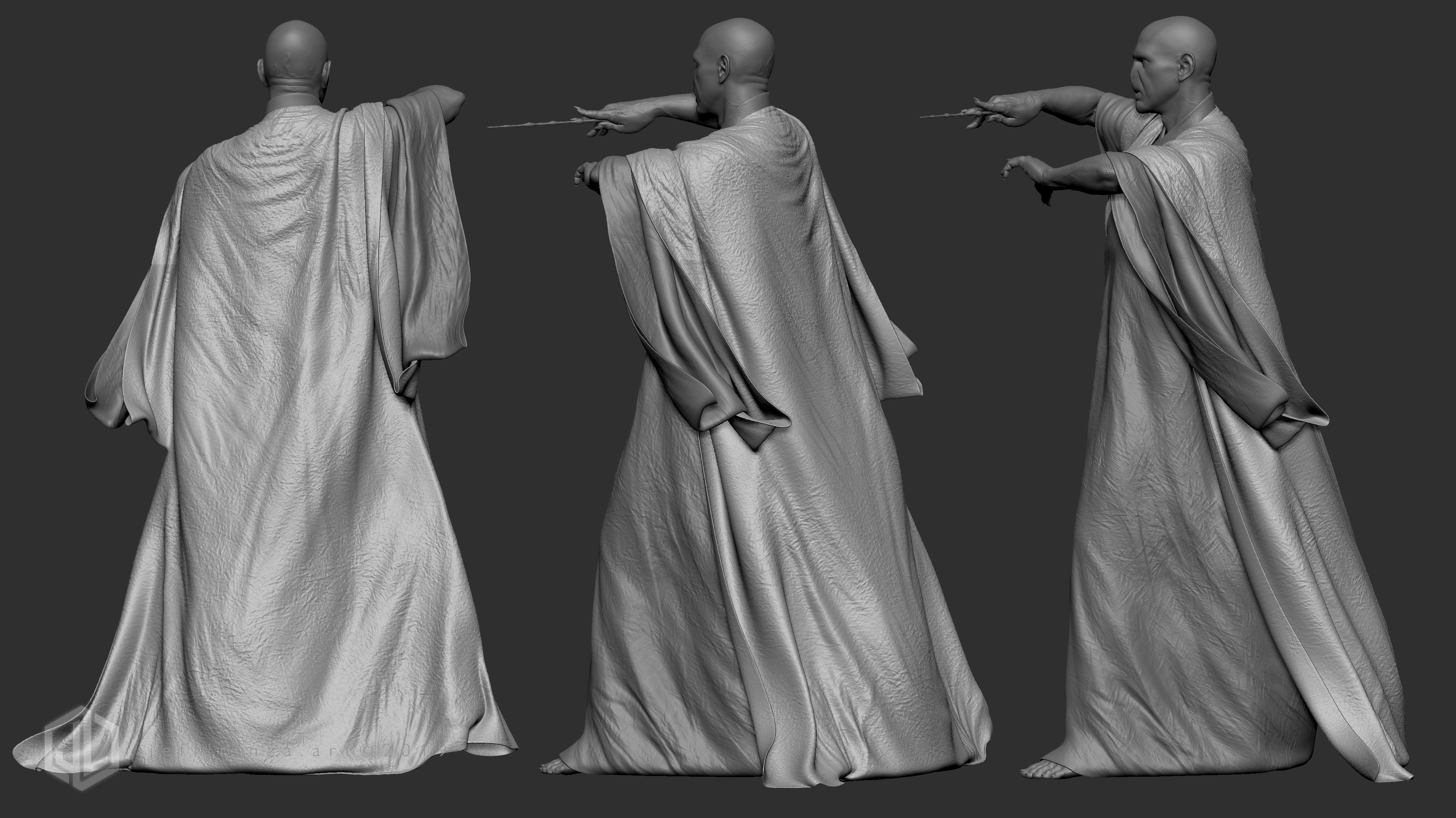 Lord Voldemort - ZBrushCentral