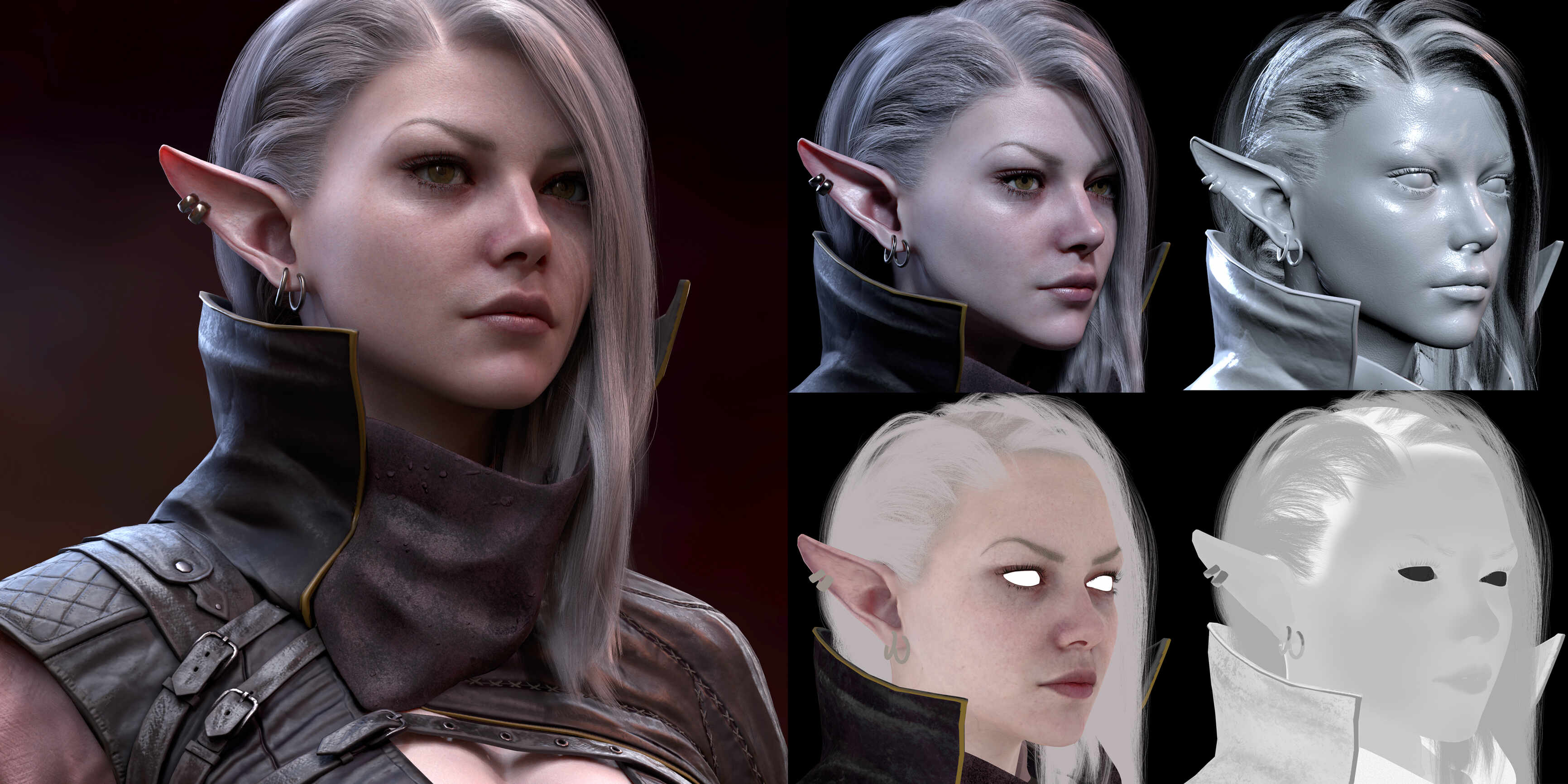 Elf woman - ZBrushCentral