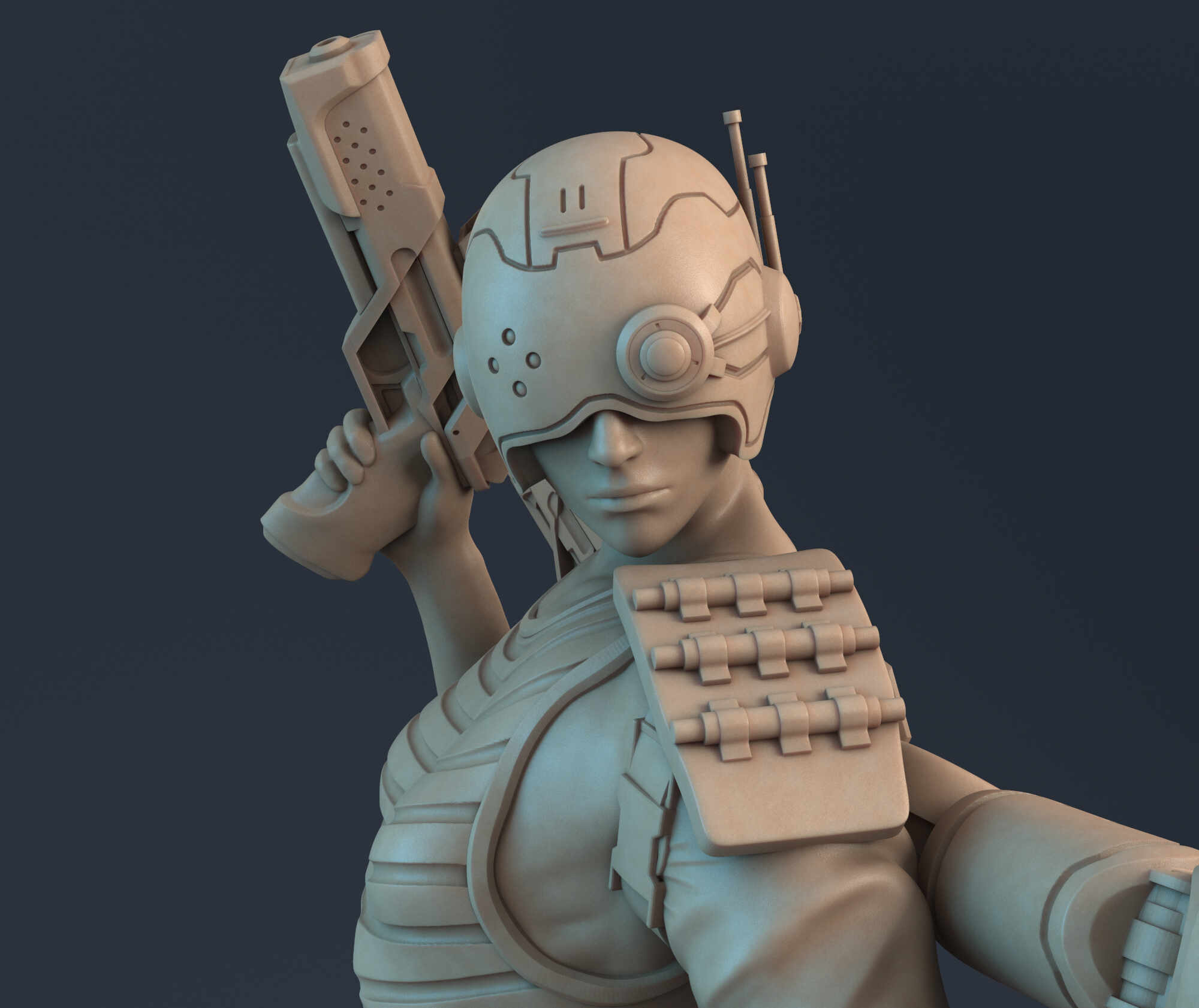 Hacker - Human Interface Miniature - ZBrushCentral