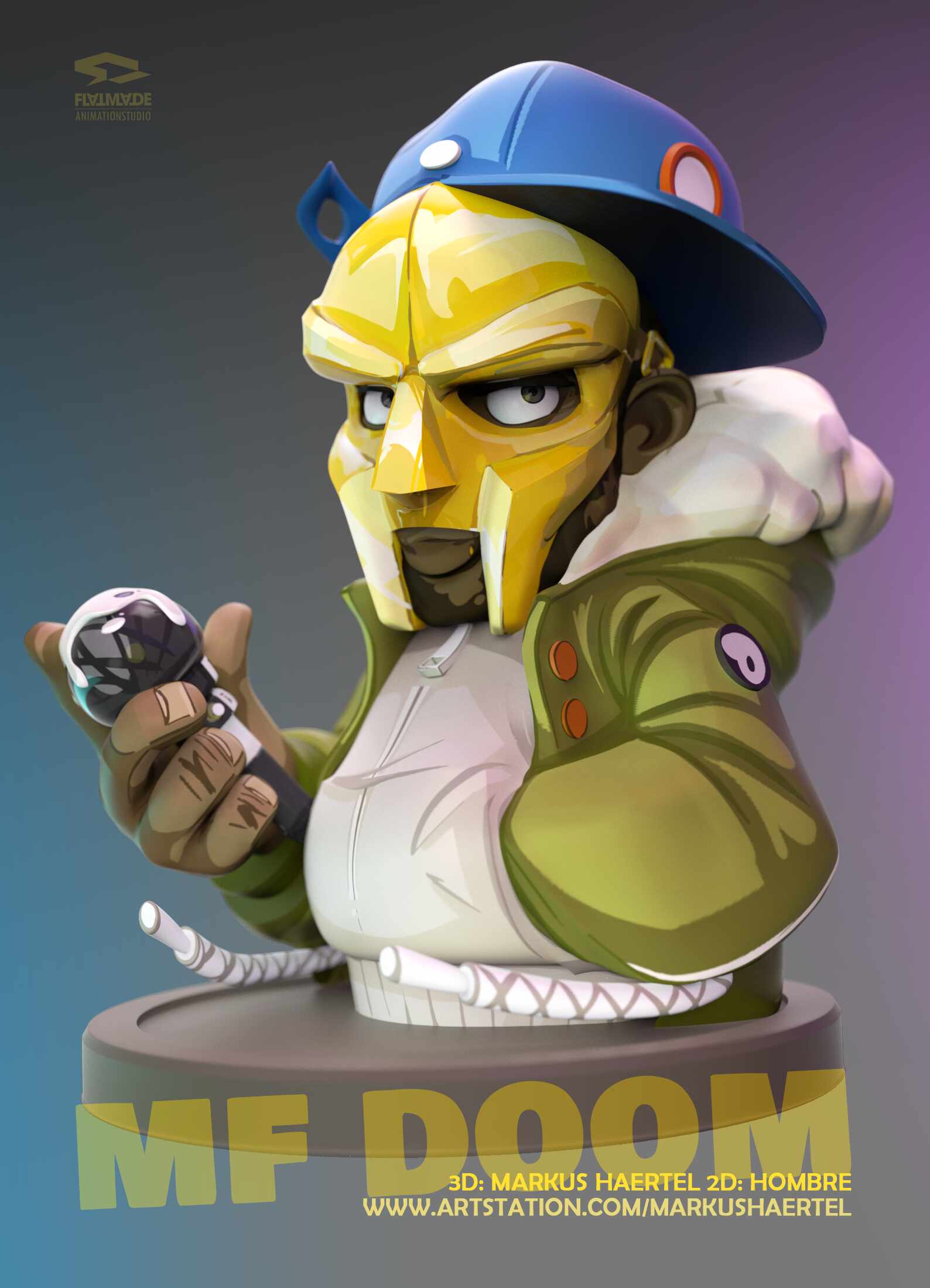 MF Doom - #3 by markushaertel - ZBrushCentral