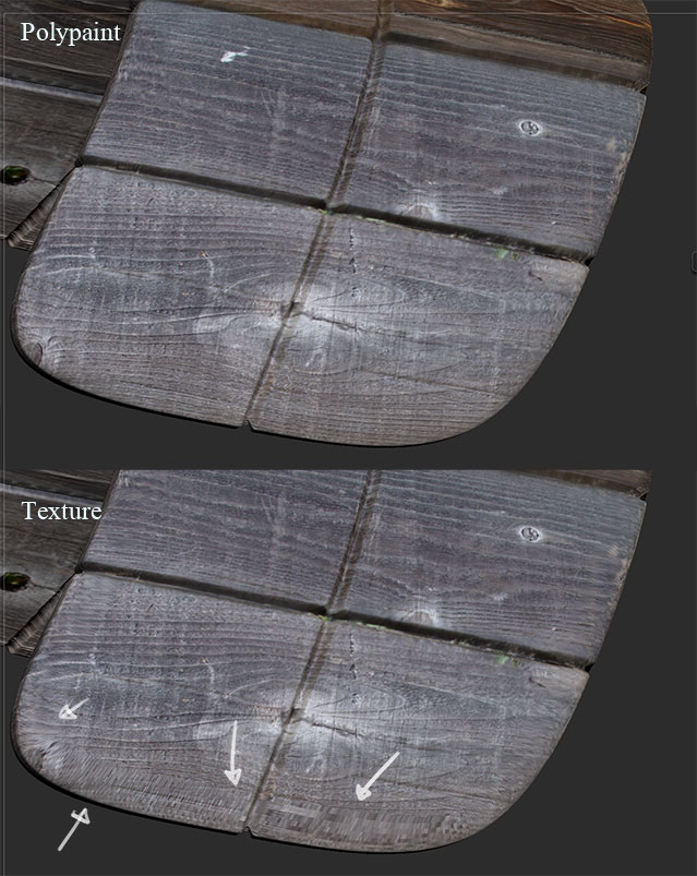 polypaint to texture produces smearing - ZBrushCentral