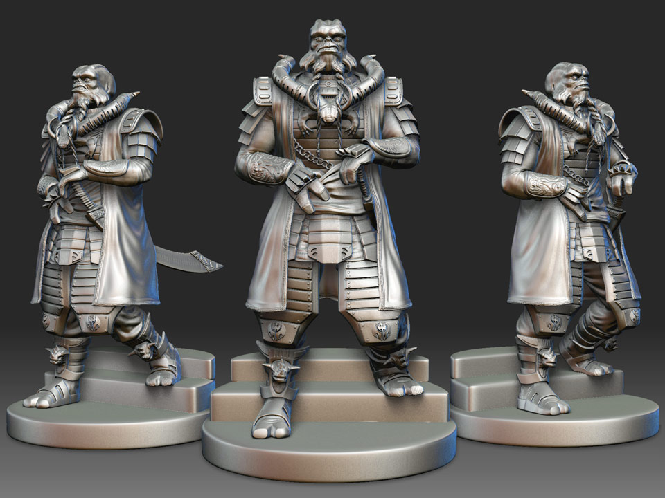 My first Z 3.X project (Drengin Lord W.I.P.) - ZBrushCentral