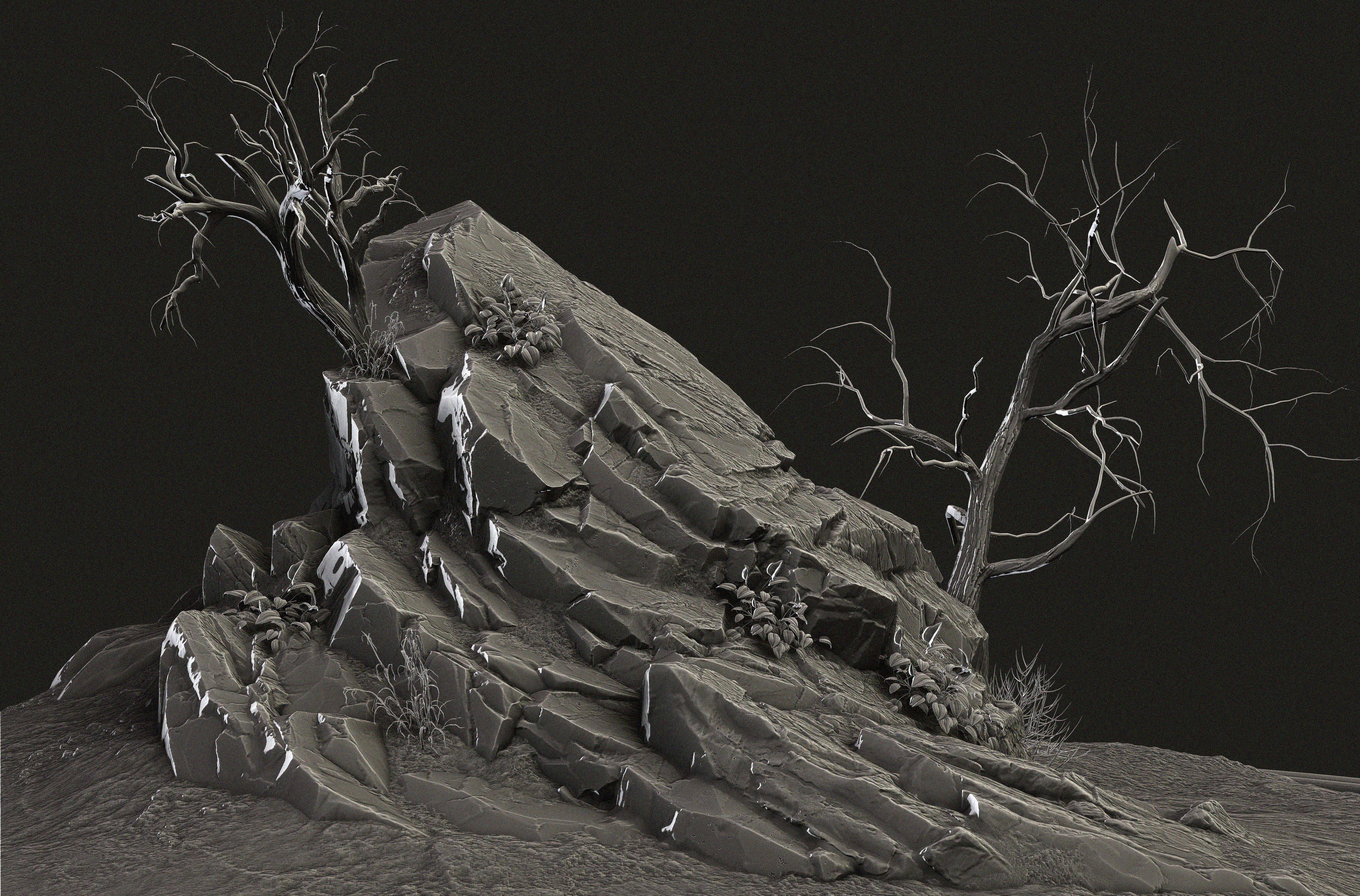 Rock stone - ZBrushCentral