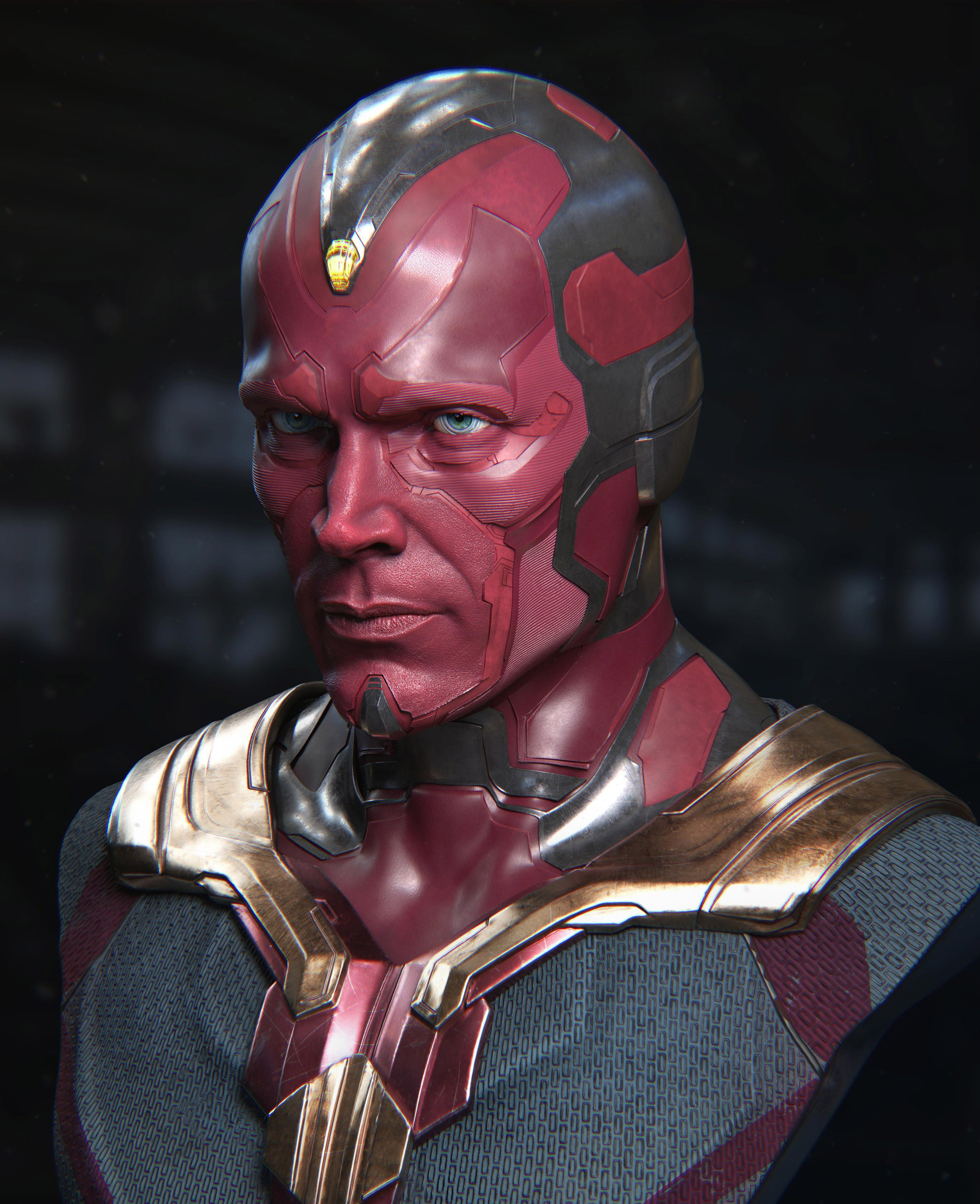 Vision Bust - ZBrushCentral