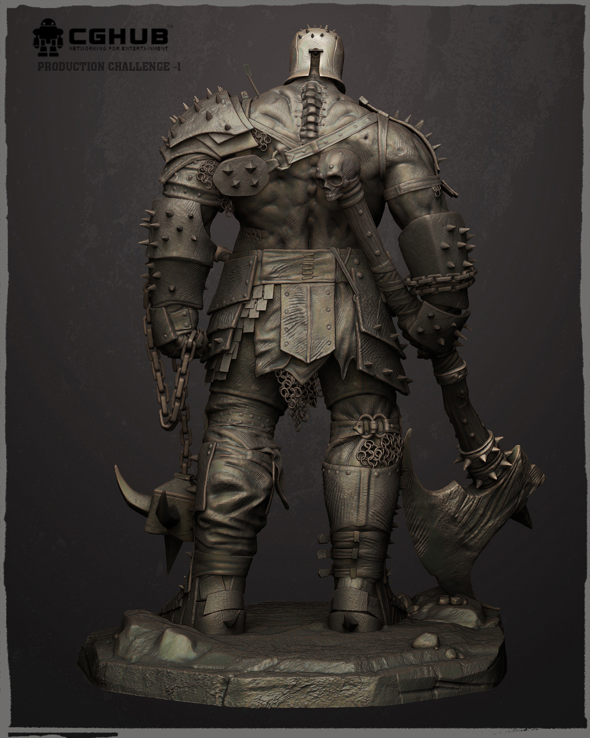 z-SketchBook- I call him "Frankenstein Warrior" - ZBrushCentral