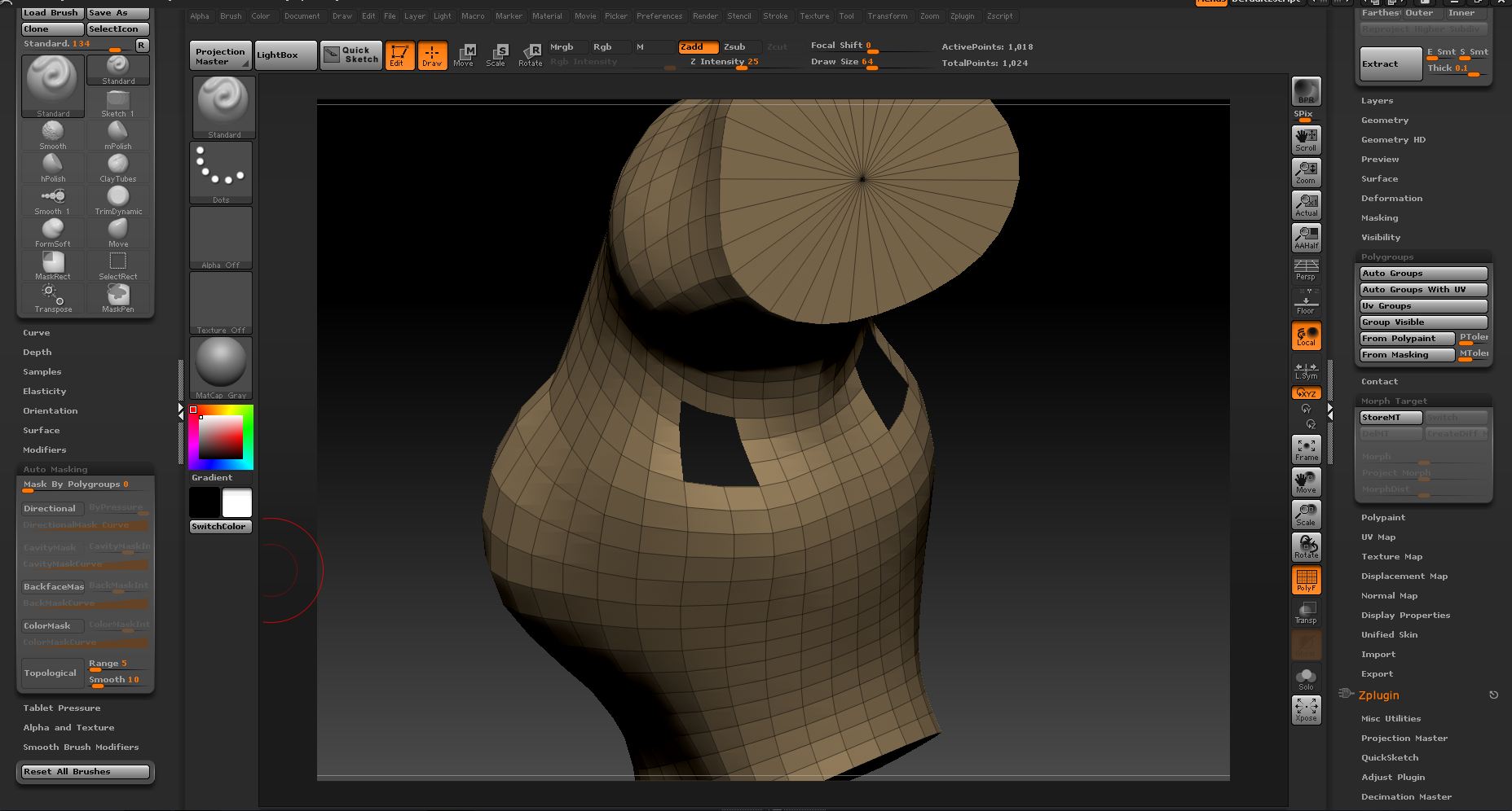 Masking Problem with ZB4 - ZBrushCentral