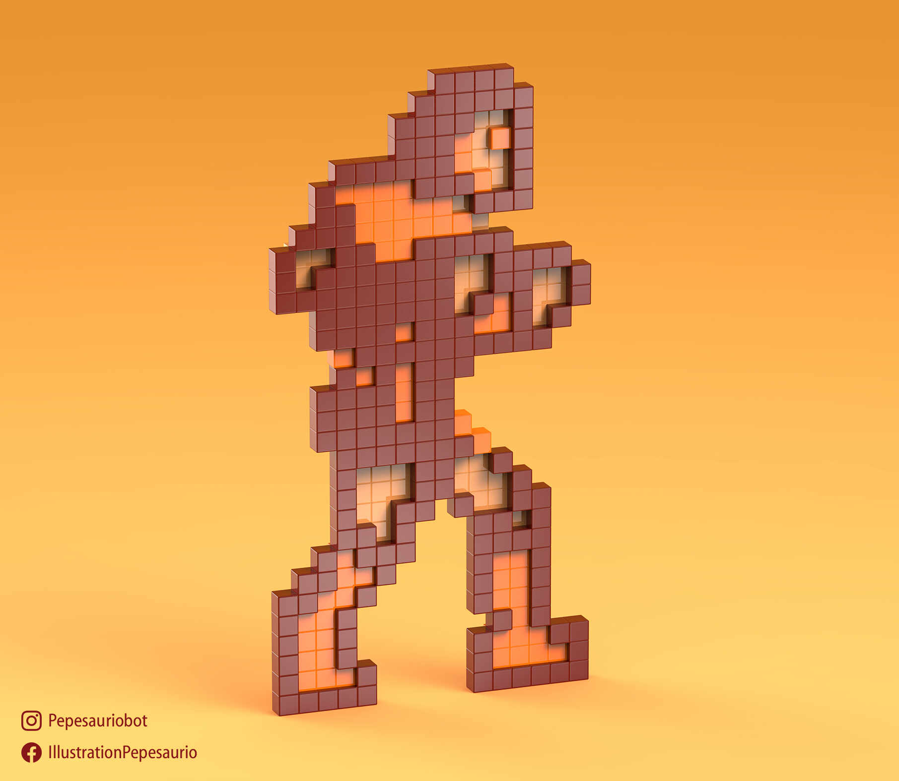 8 Bit fanart - ZBrushCentral