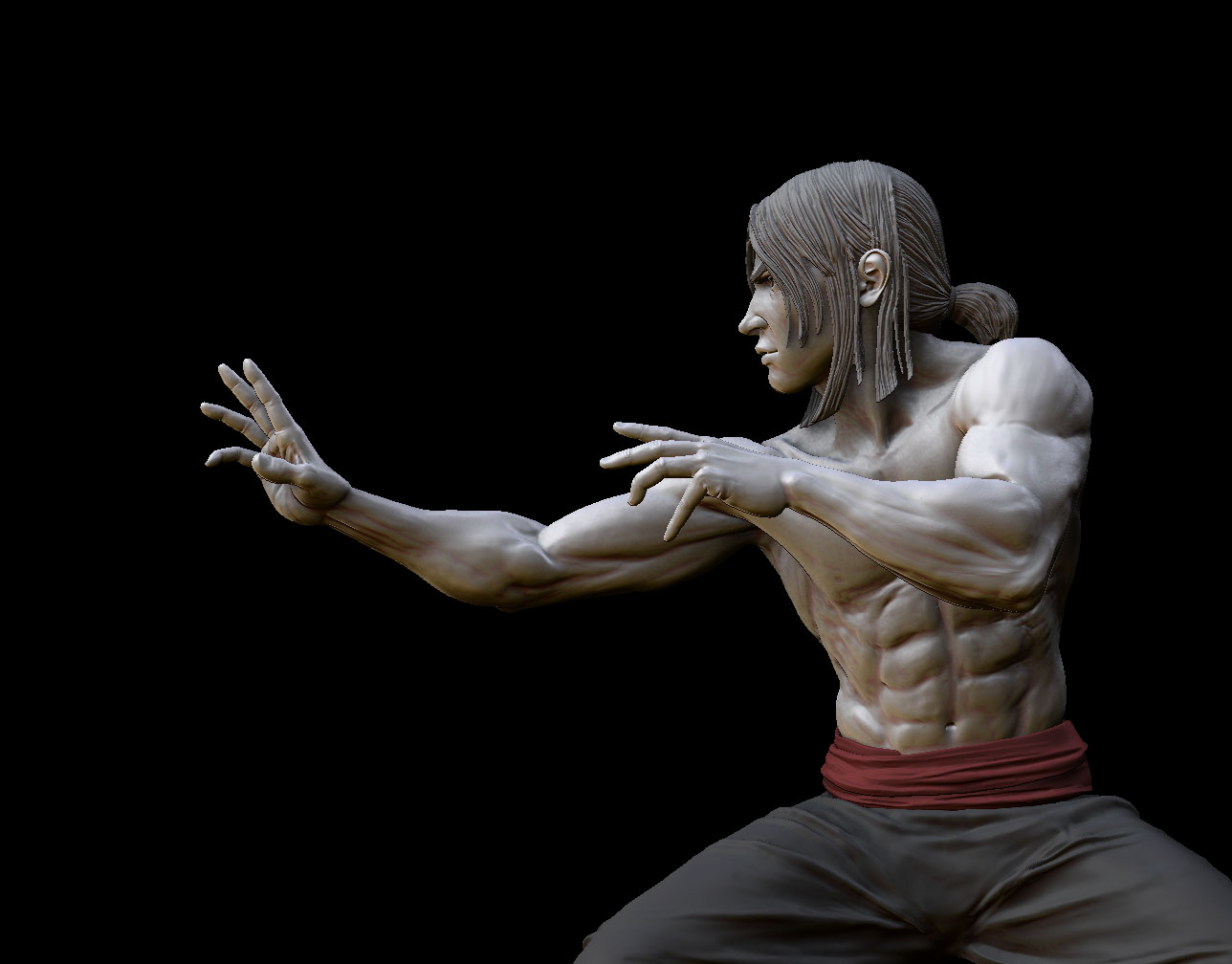 Ninja - Anatomy study - ZBrushCentral