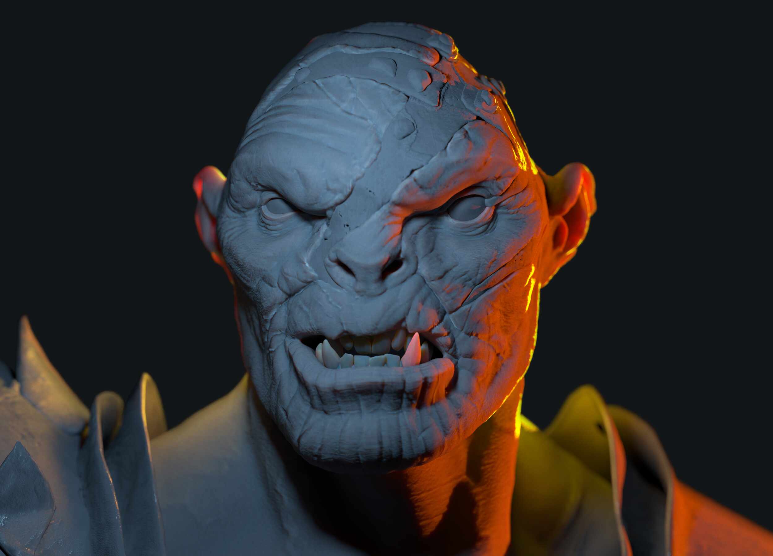 The Hobbit Bolg Redesign