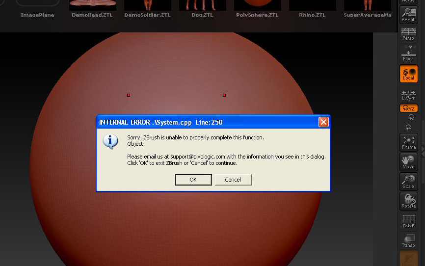 tool saving problem - ZBrushCentral