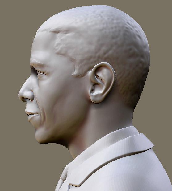 Barack Obama WIP / Peter Konig Conceptual WIP - ZBrushCentral