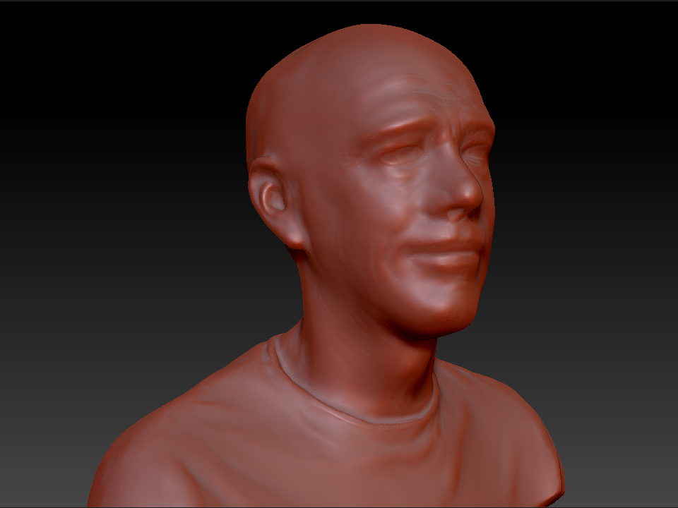 Learning ZBrush week 3 - Sculpting 'Ron' Early WIP - ZBrushCentral