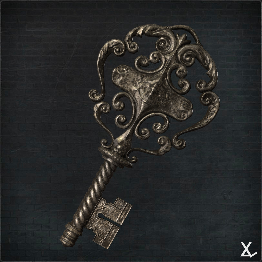 Research Hall Balcony Key [Bloodborne Fan Art, Real-Time] - ZBrushCentral