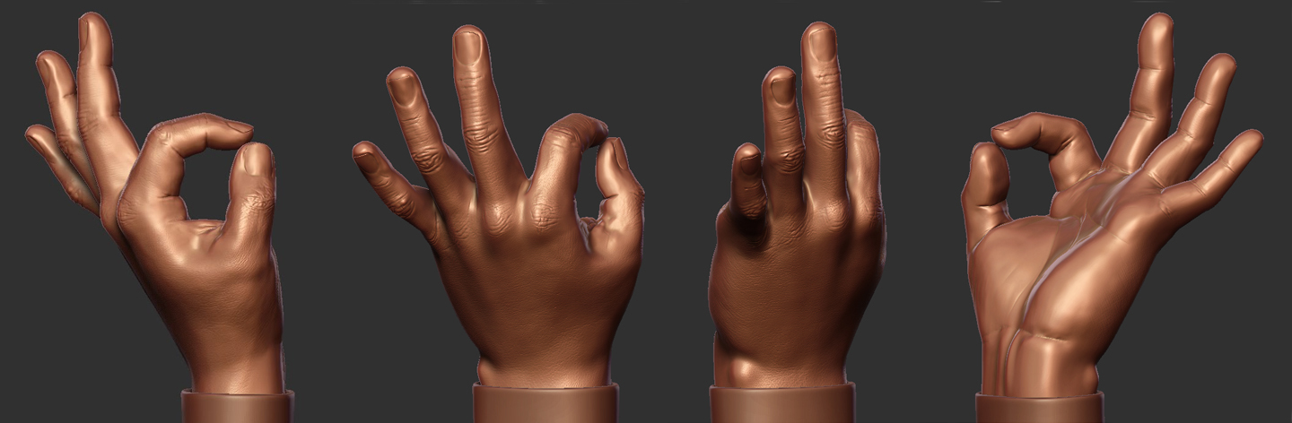 My first works! I'm a beginner! Only studies (nudity) - ZBrushCentral